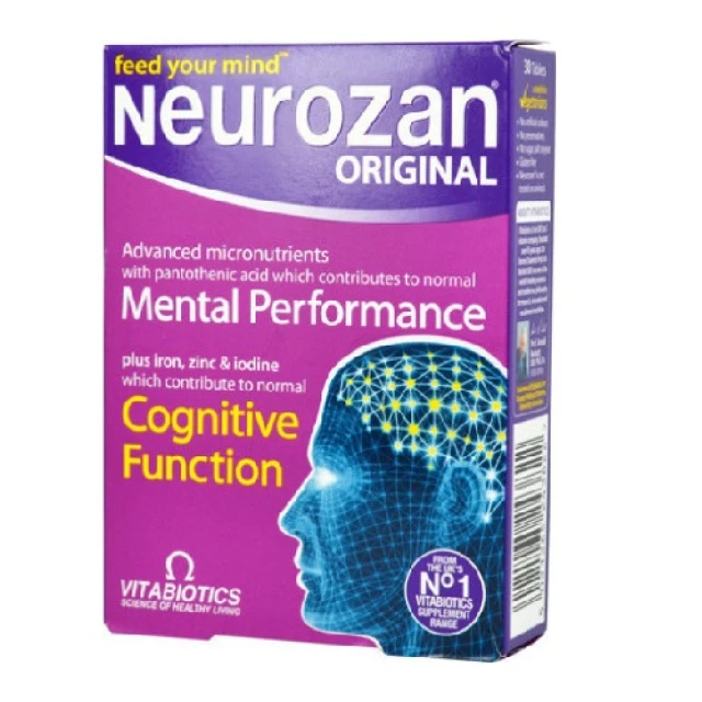 Vitabiotics Συμπλήρωμα Διατροφής για τον Εγκέφαλο Neurozan Original 30 ...